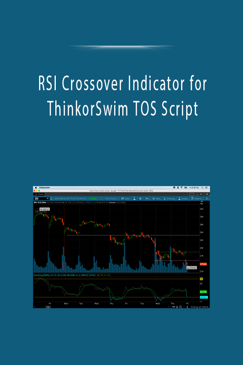 Rsi Crossover Indicator For Thinkorswim Tos Script